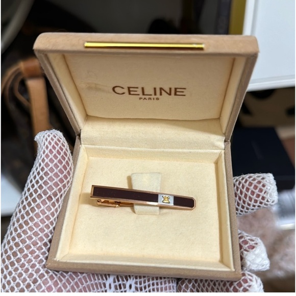 Celine | Accessories | Celine Dior Tie Pin Cuffs | Poshmark